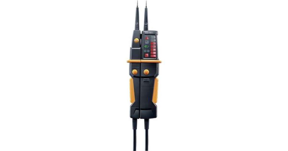 testo 750-2 Dwubiegunowy tester napięcia CAT IV 600 V, CAT III 1000 V ...