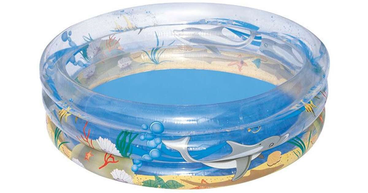 Bestway Tenger világa áttetsző gyerek medence - 170 x 53 cm | Pepita.hu