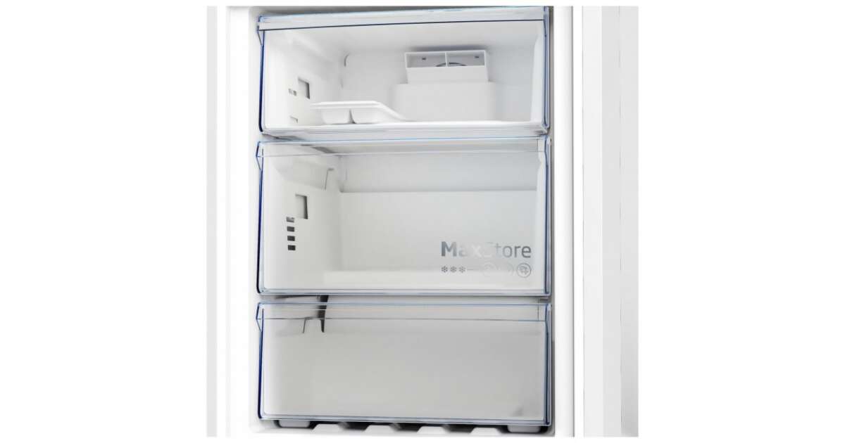 Beko B3RCNA364HW 367L, 247 kWh/év, (E) Fehér kombinált hűtőszekrény ...