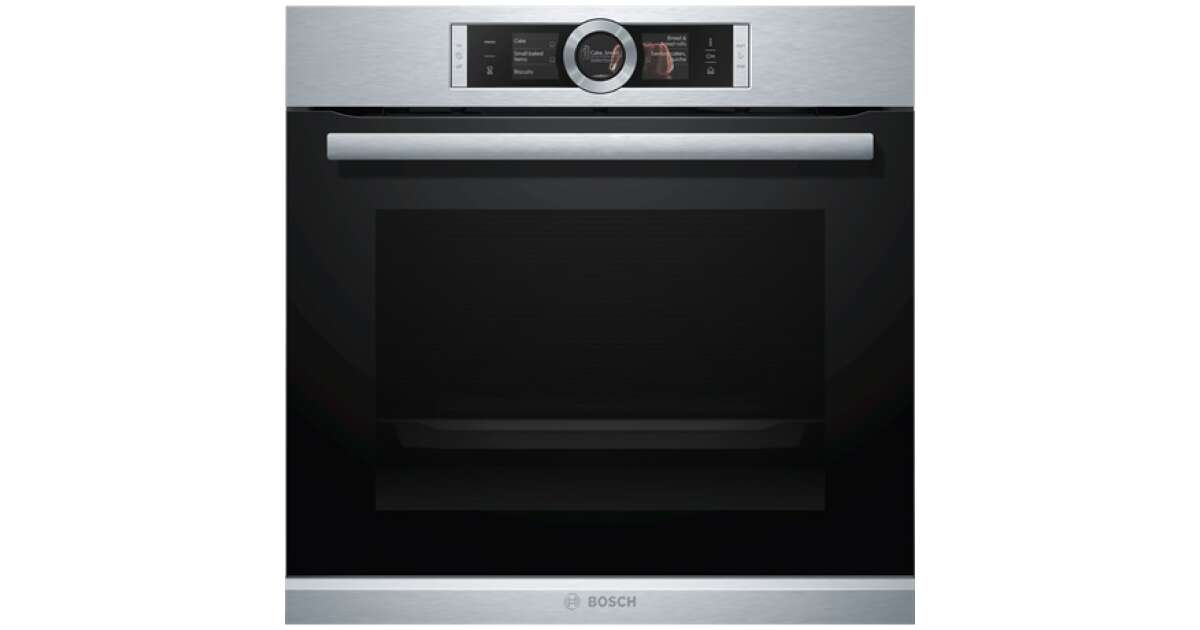 Bosch HSG656XS1 Beépíthető gőzsütő, 71L, 14 funkció, Gyerekzár, A+ ...