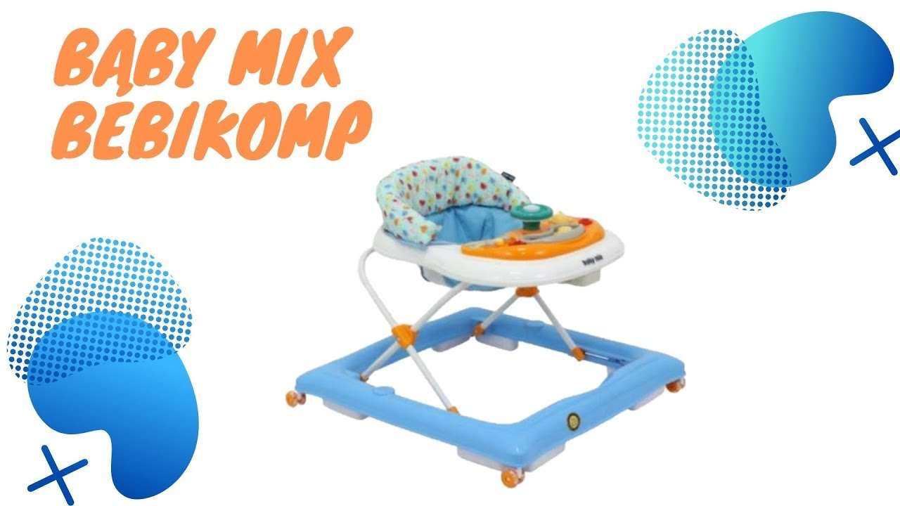 Baby Mix Bébikomp játékpanellel #világoskék | Pepita.hu